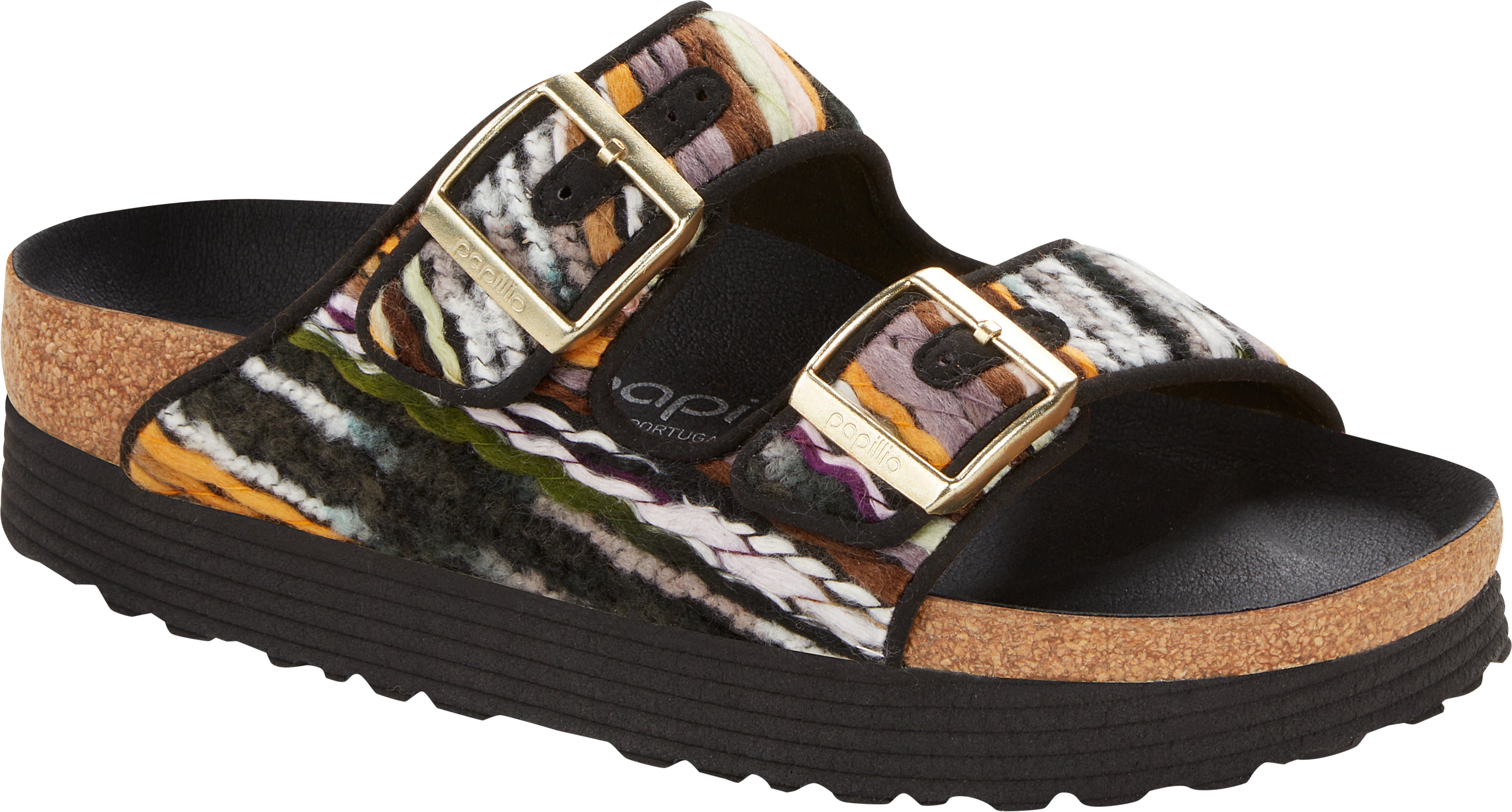 Arizona Platform Winter Story Multi Yellow – aboutshoes.com